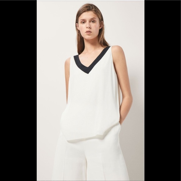 Massimo Dutti | Tops | Nwt Massimo Dutti Vneck Camisole White S | Poshmark
